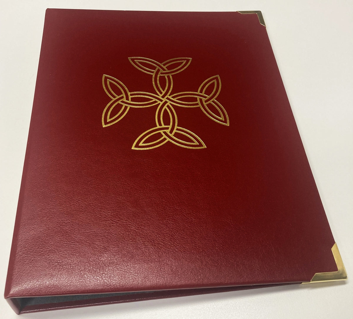 Liturgy Celebration Folder Celtic Cross, Red Colour – Liturgy Brisbane